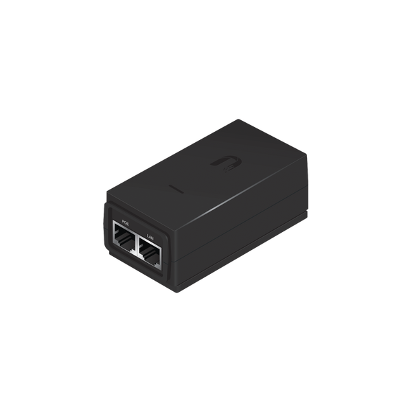 Adaptador PoE Ubiquiti de 24 VDC, 0.5 A con puerto Gigabit, compatible ...