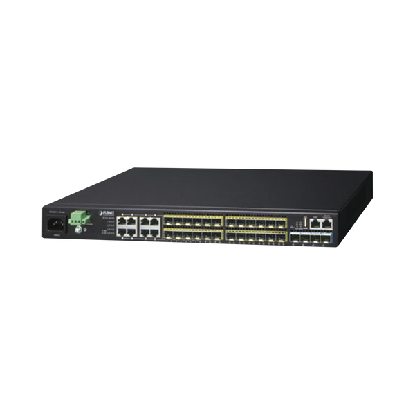 Switch Core Capa 3, 24 Puertos SFP 100/1000X, 8 Puertos Compartidos Gi ...